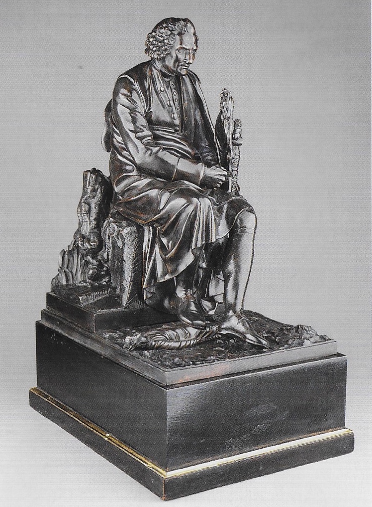 Un bronze inédit de Jean Jacques Rousseau au Musée du Louvre | S . I ...